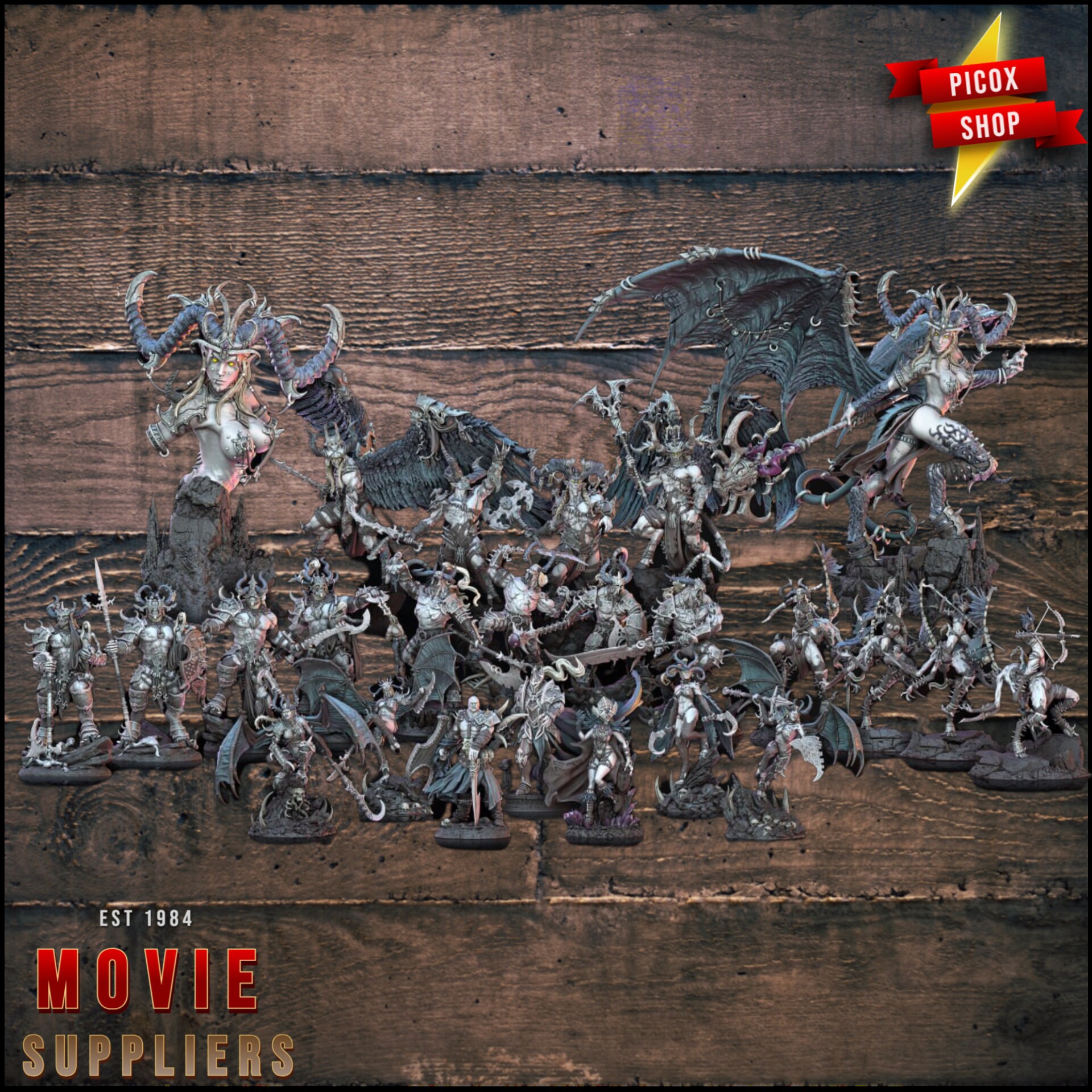 Pack DND MINIATURES archivos stl para impresión 3D, Miniaturas ...