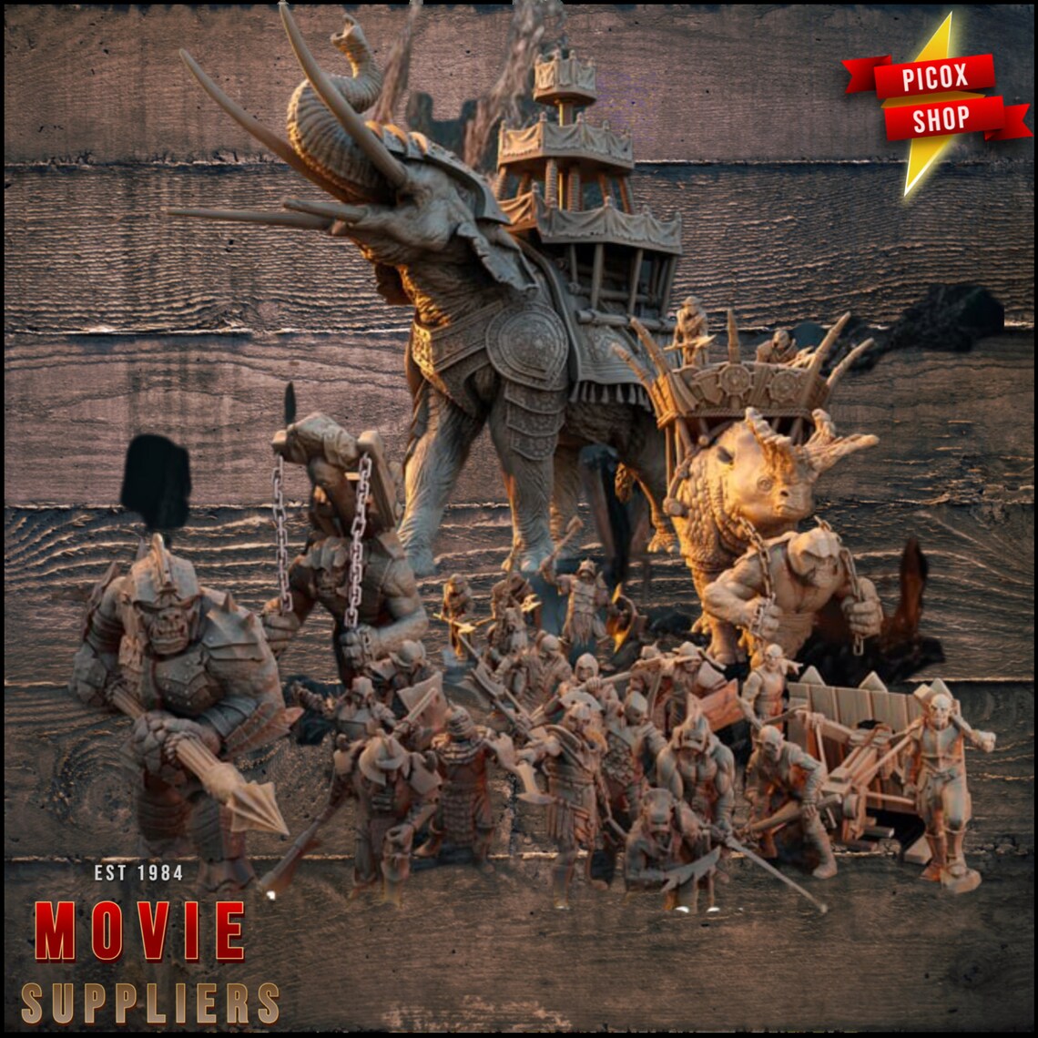 Pack DND MINIATURES Stl Files for 3D Printing, Miniatures, RPG ...