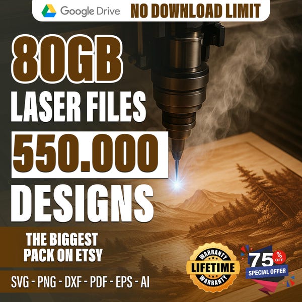 Lightburn Files - Etsy