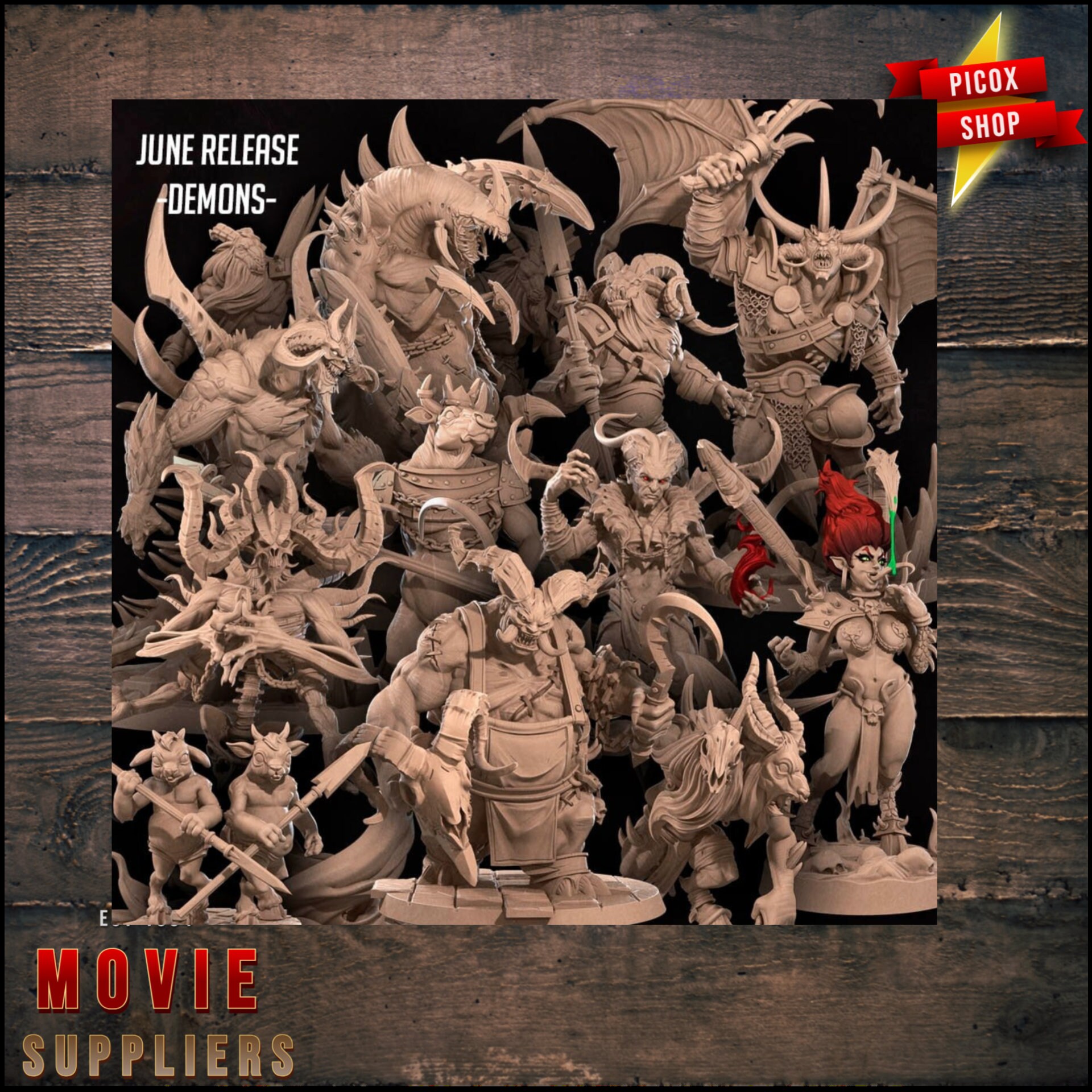 Pack DND MINIATURES archivos stl para impresión 3D, Miniaturas ...