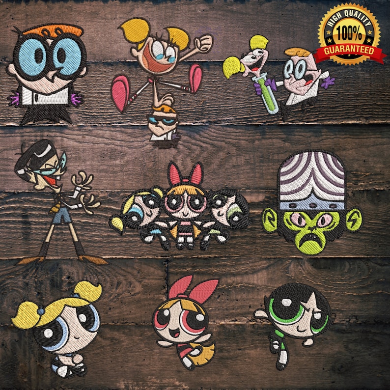 CARTOON BUNDLE EMBROIDERY Designs for Embroidery Machines, Embroidery ...