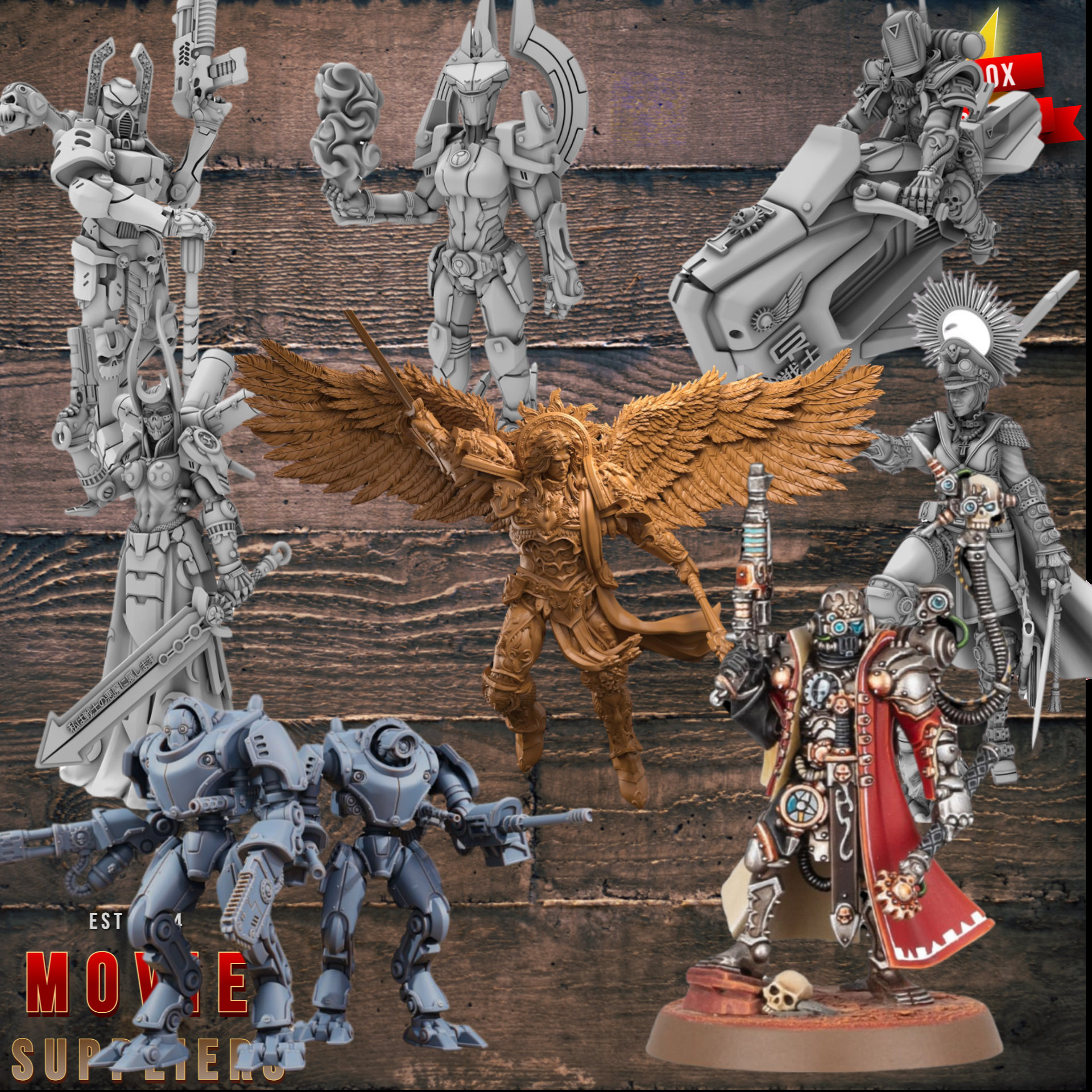 Pack WARHAMMER 40K Stl Files for 3D Printing Miniatures RPG - Etsy ...