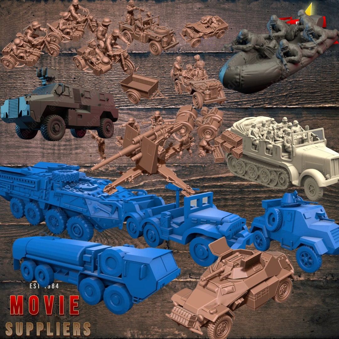 Pack War Vehicles Stl Files For 3D Printing Instant Download Drive pack-war-vehicles-stl-files-for-3d-printing-instant-download-drive