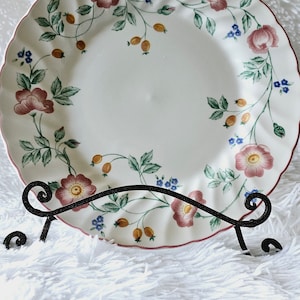 Churchill Fine English Tableware Briar Rose Pattern Dinner Plate Made ...
