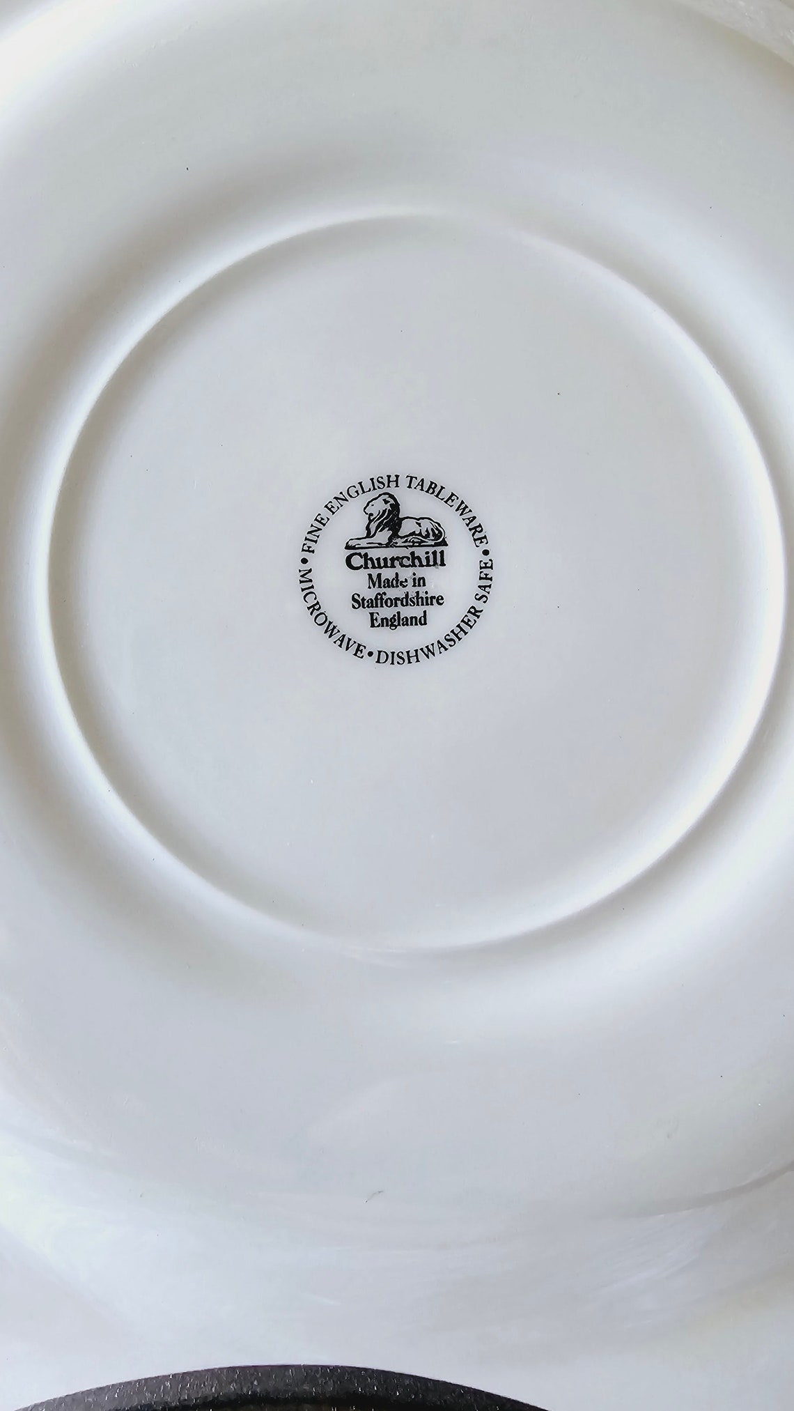 Churchill Fine English Tableware Briar Rose Pattern Dinner Plate Made ...