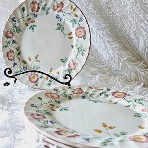 Churchill Fine English Tableware Briar Rose Pattern Dinner Plate Made ...