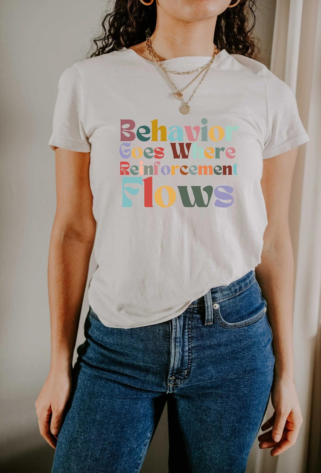 Behavior Goes Where Reinforcement Flows T Shirt BCBA Shirt - Etsy