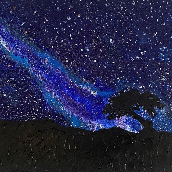Nightscape Painting - Etsy