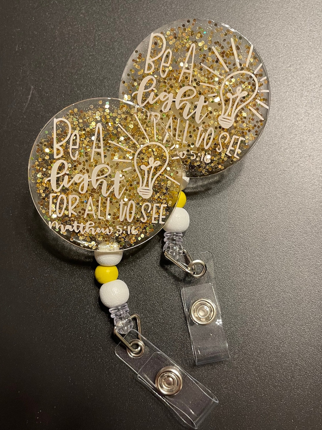 Bible Verse Badge Reel - Etsy