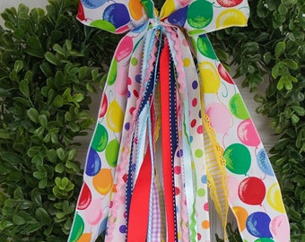 Happy Birthday Ribbon Bunch - 24" - Etsy