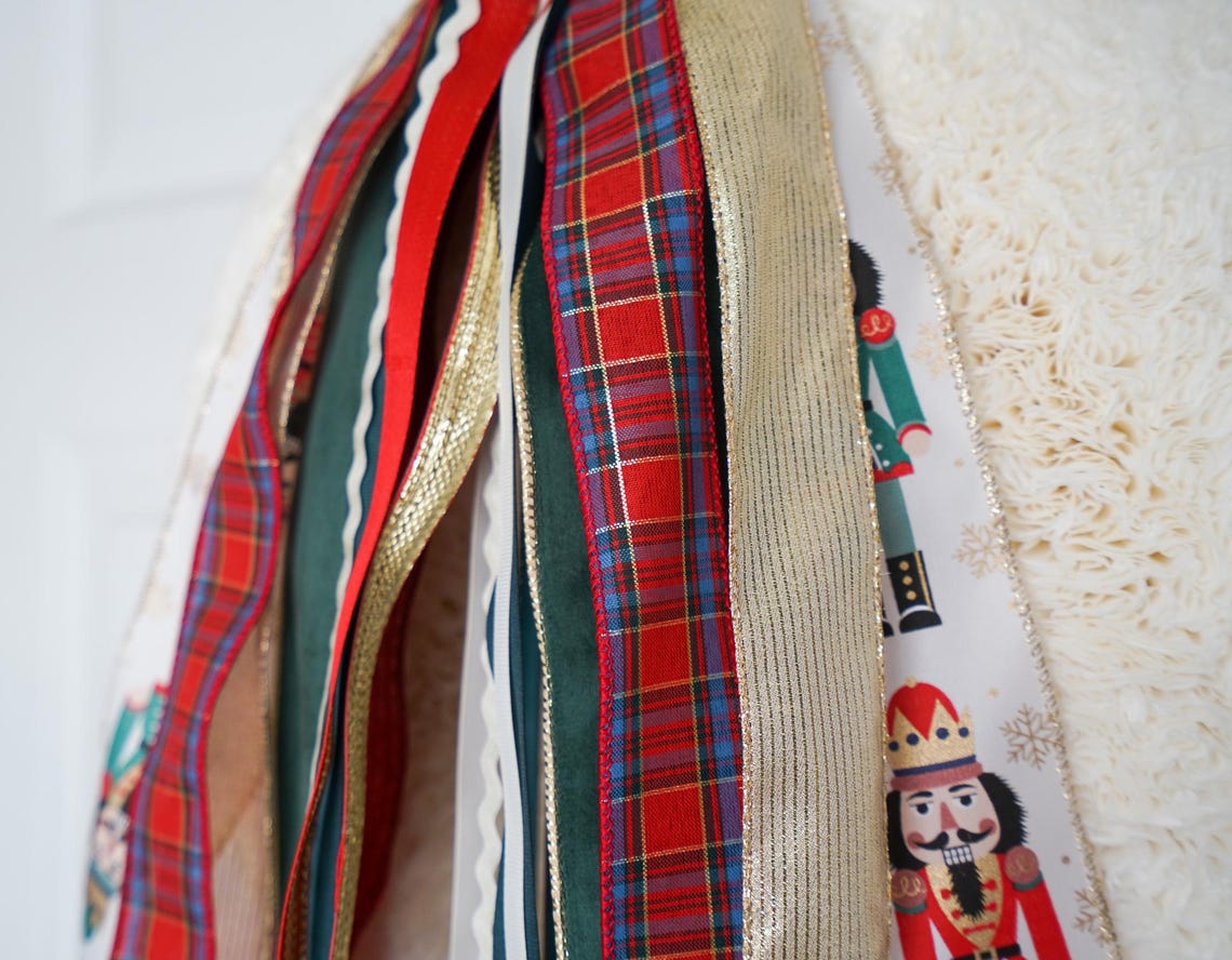 Nutcracker Christmas Ribbon Bunch 24 - Etsy