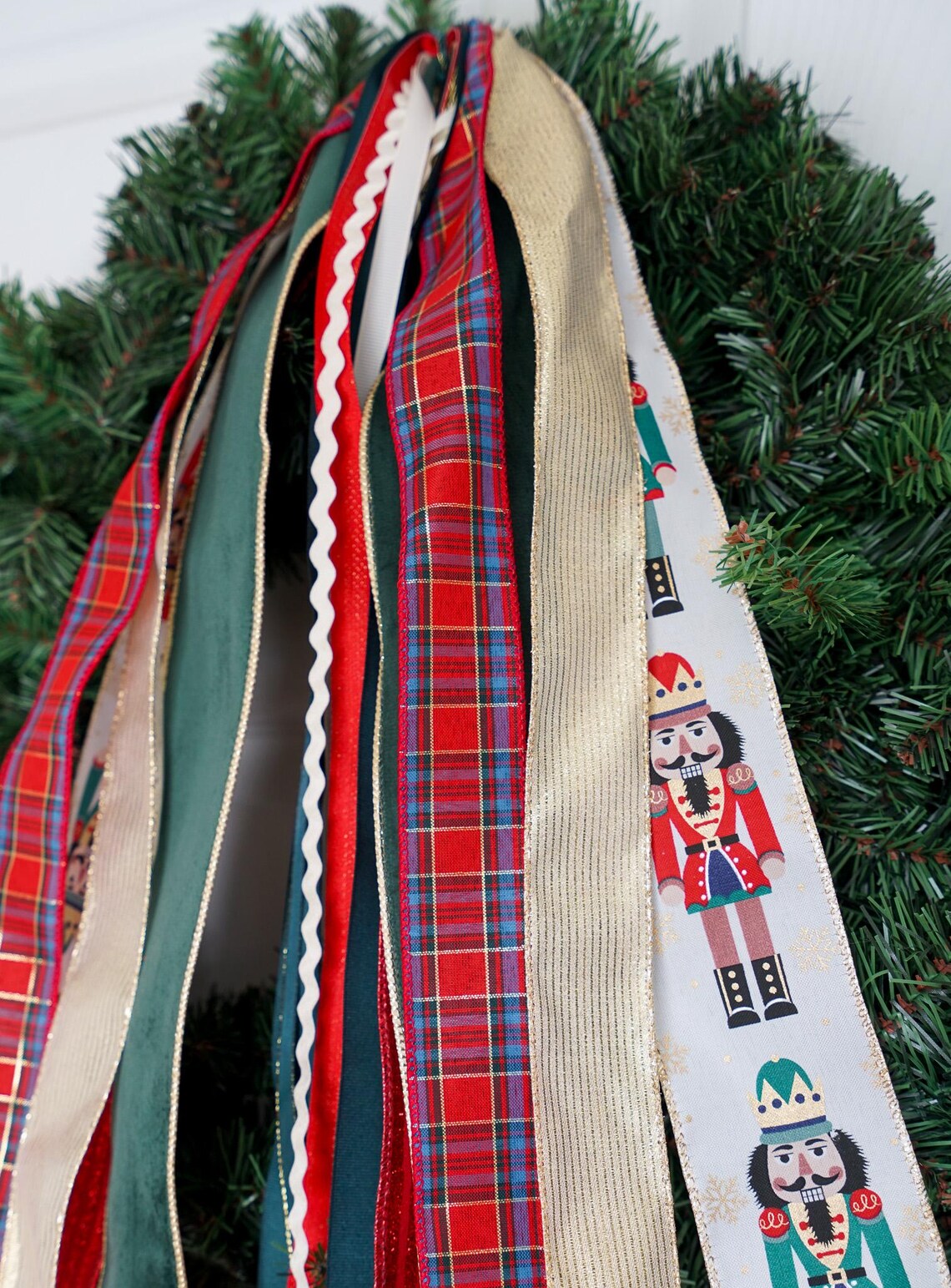 Nutcracker Christmas Ribbon Bunch 24 - Etsy