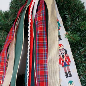 Nutcracker Christmas Ribbon Bunch 24 - Etsy