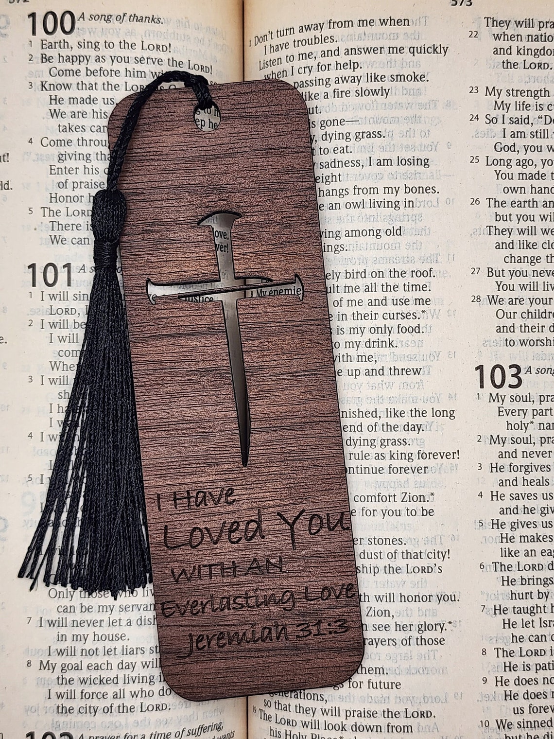 Christian Bookmarks | Biblemarks | Laser Engraved Bookmarks - Etsy
