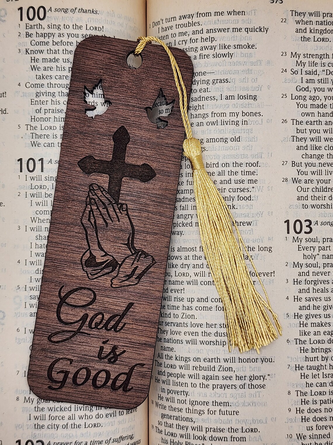 Christian Bookmarks | Biblemarks | Laser Engraved Bookmarks - Etsy