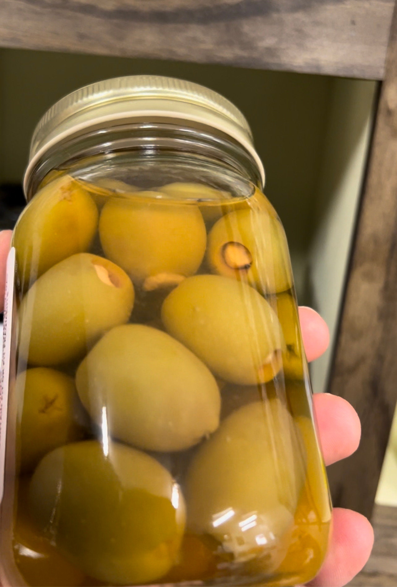 Habanero Stuffed Olives 16 Ounce Jar BJ Gourmet Garlic Farm - Etsy