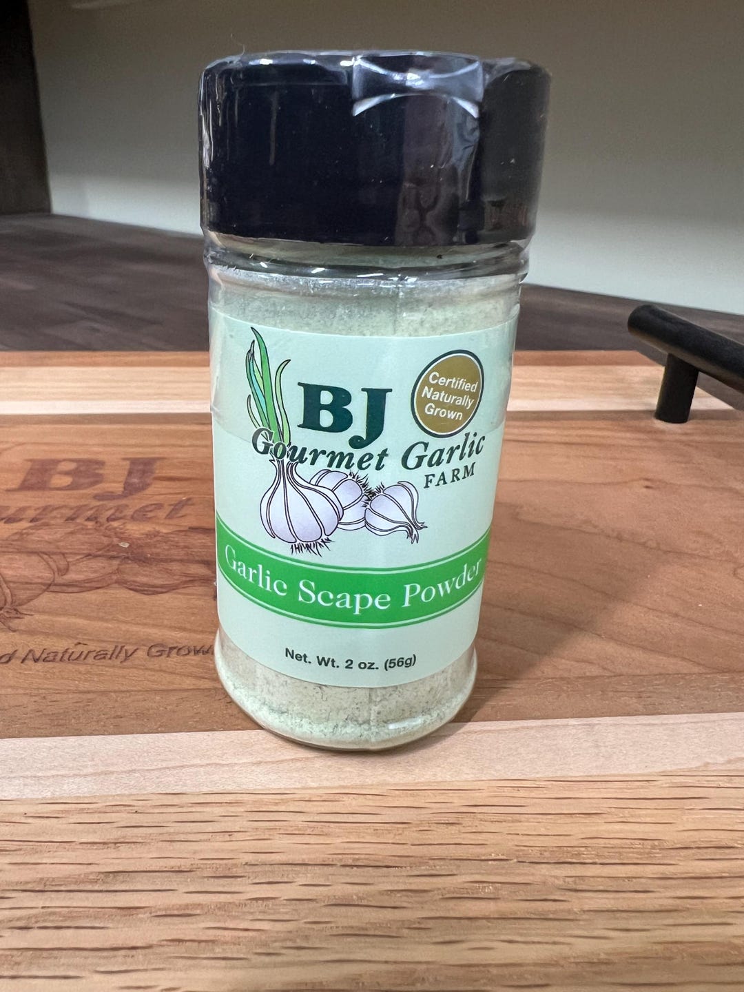 Garlic Scape Powder 100% Pure Dehydrated Fresh Garlic Scapes in a ...