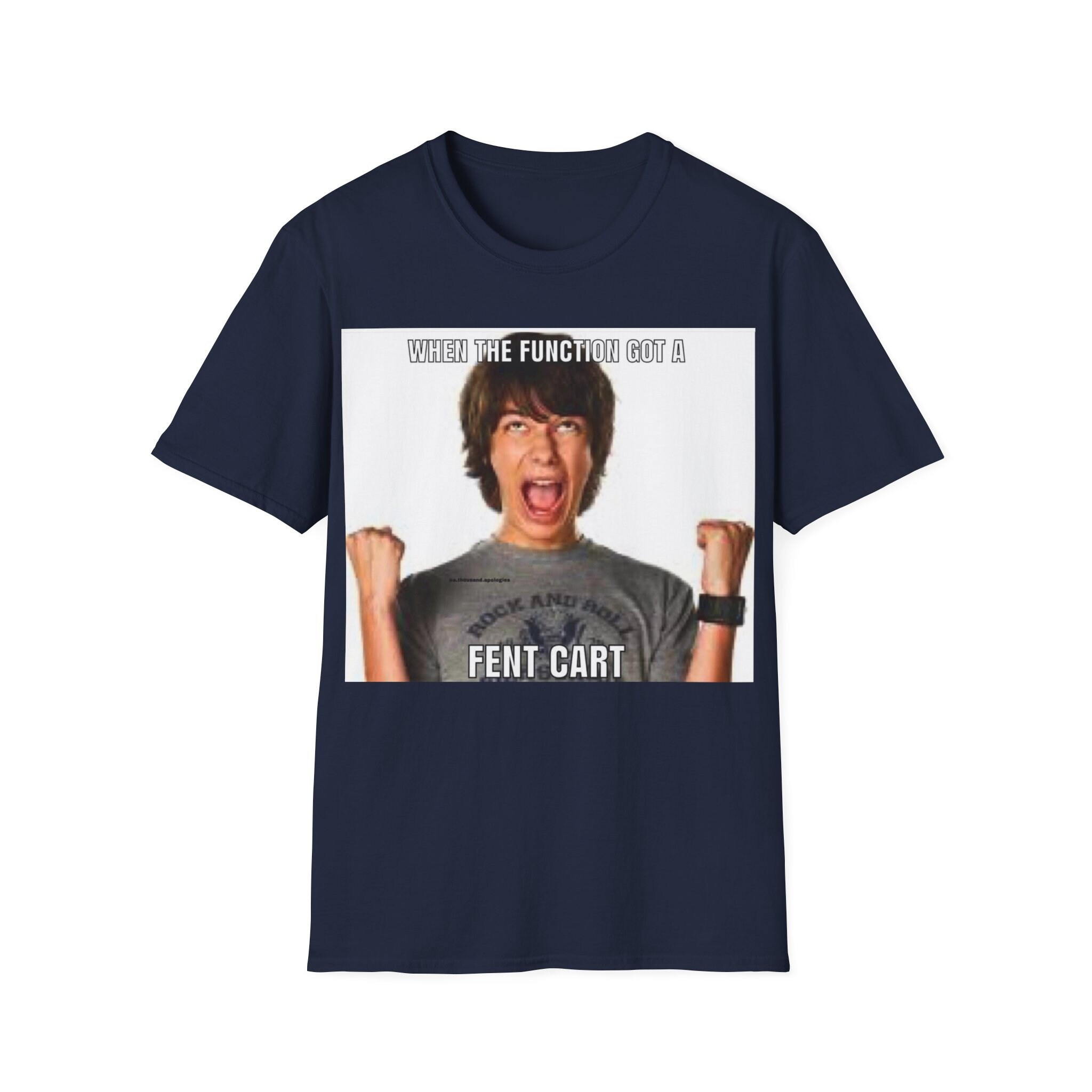 Function Fent Cart Funny Unisex Softstyle T-shirt - Etsy