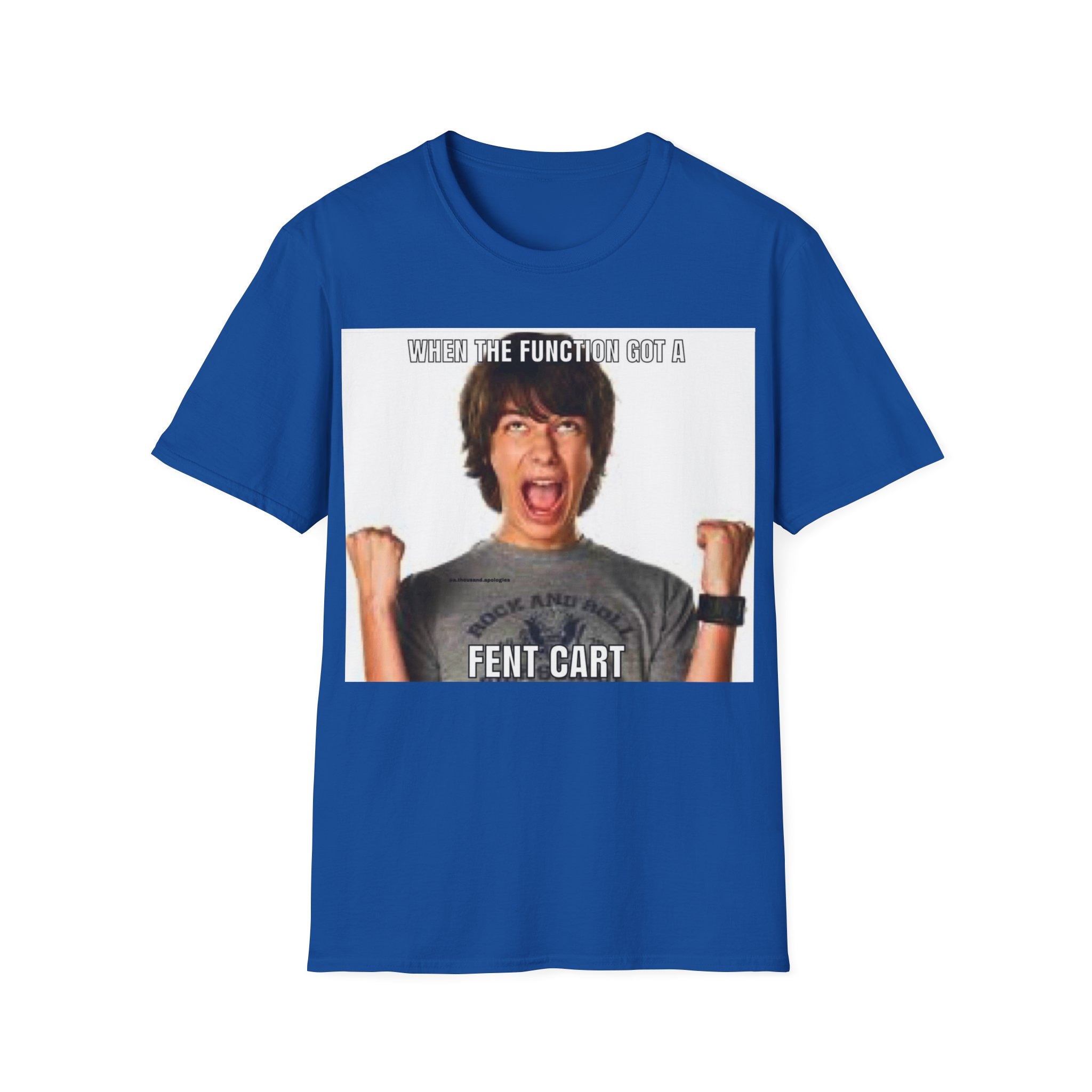 Function Fent Cart Funny Unisex Softstyle T-shirt - Etsy