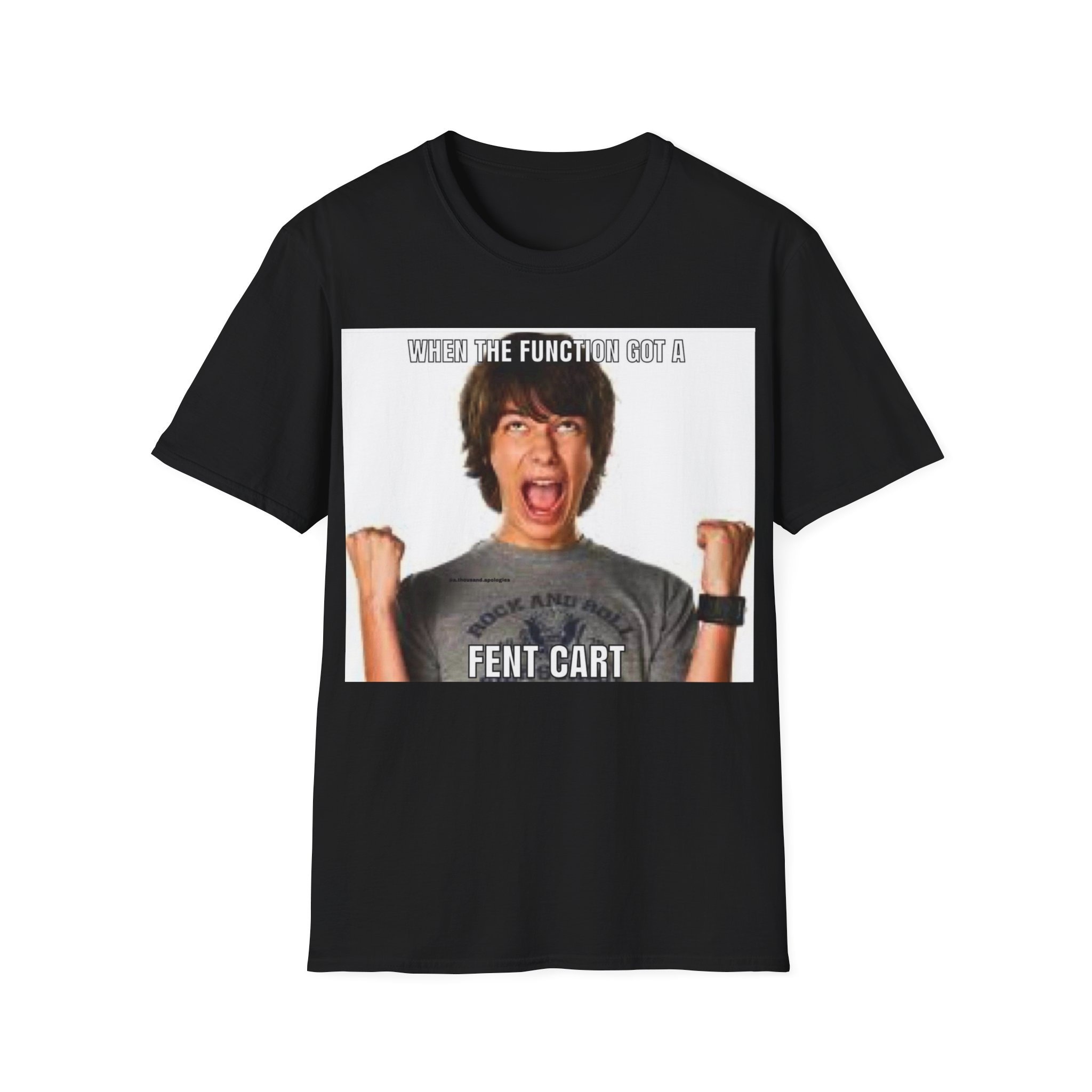 Function Fent Cart Funny Unisex Softstyle T-shirt - Etsy
