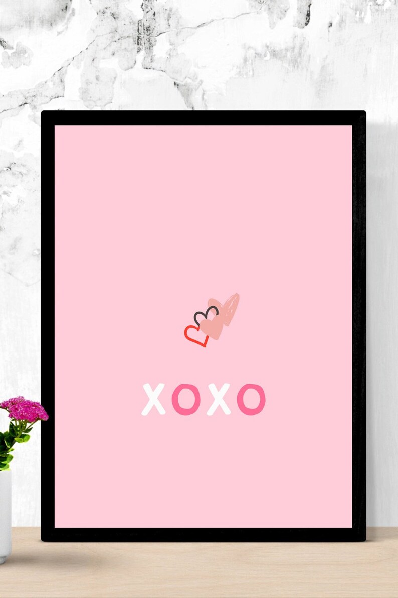 Valentines Day Decor Bundle of 3 Printables, Valentine Party Decor ...