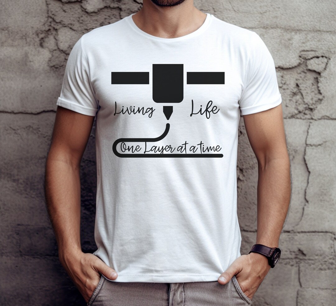 3D Printing T-shirt | 3D Printer Gift, 3D Printer Owner, 3d Printing ...