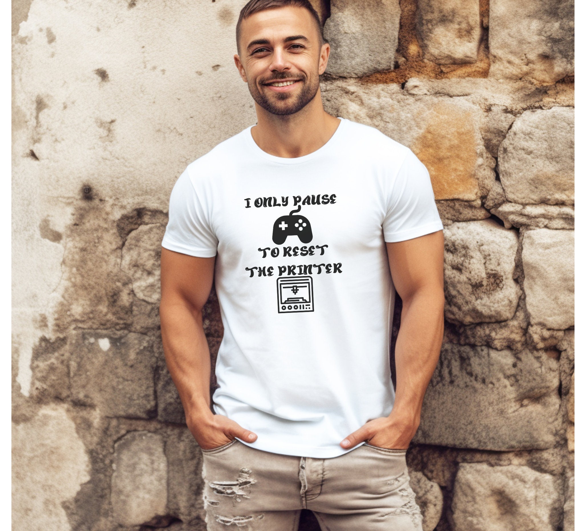 Funny T-shirt, 3D Print Lover Shirt, 3d Printing Outfit, 3d Printer ...