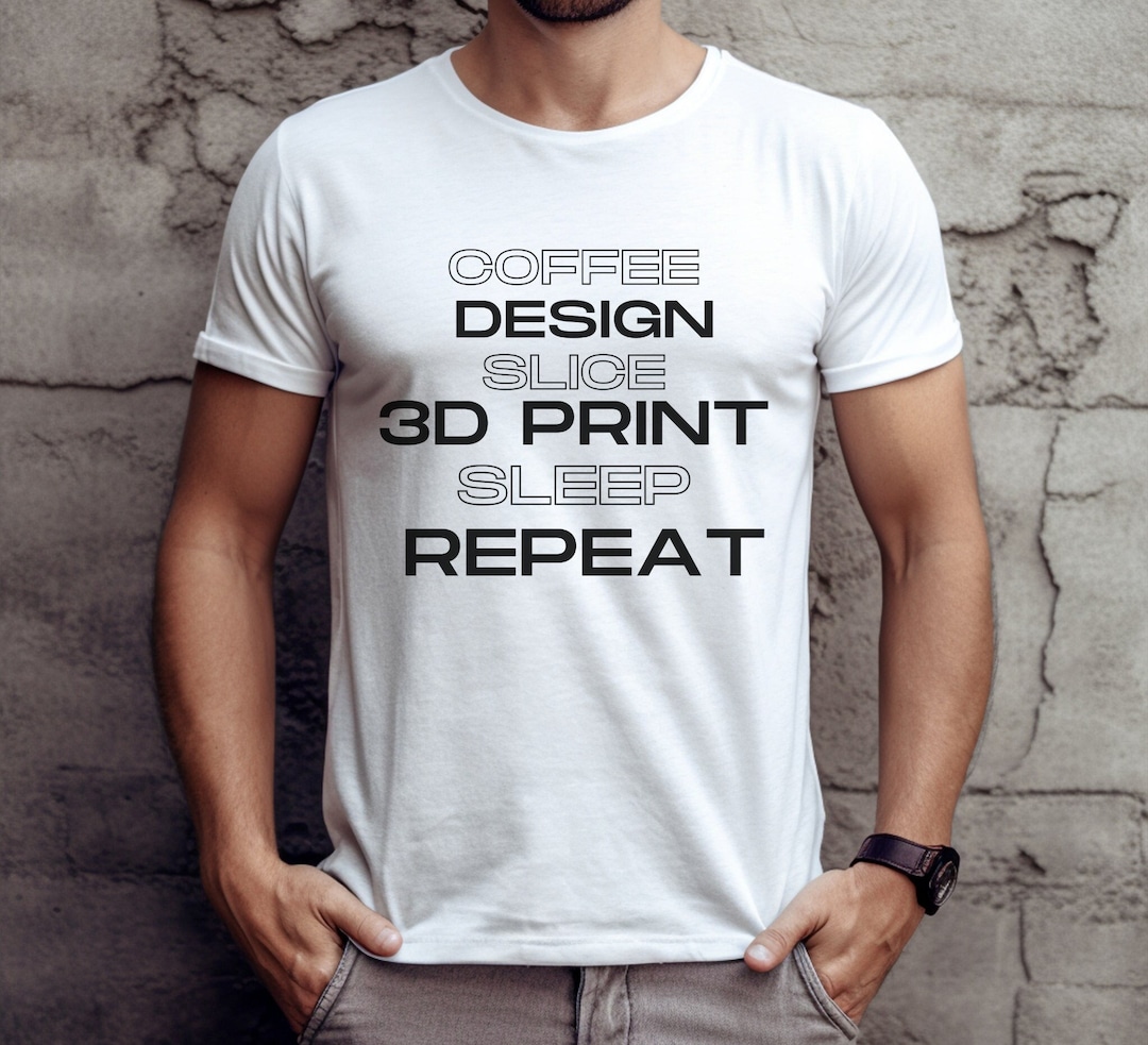 3D Printing T-shirt | 3D Printer Gift, 3D Printer Owner, 3d Printing ...