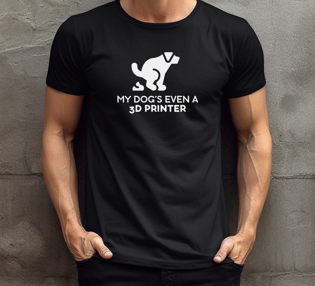 Funny T-shirt, 3D Print Lover Shirt, 3d Printing Outfit, 3d Printer ...