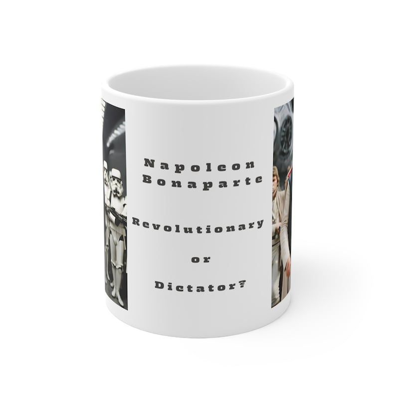 Napoleon Bonaparte Revolutionary or Dictator History Mug History Gift ...
