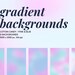 51 Pastel Bright Pink Grainy Gradient Backgrounds | 102 Total | Digital ...