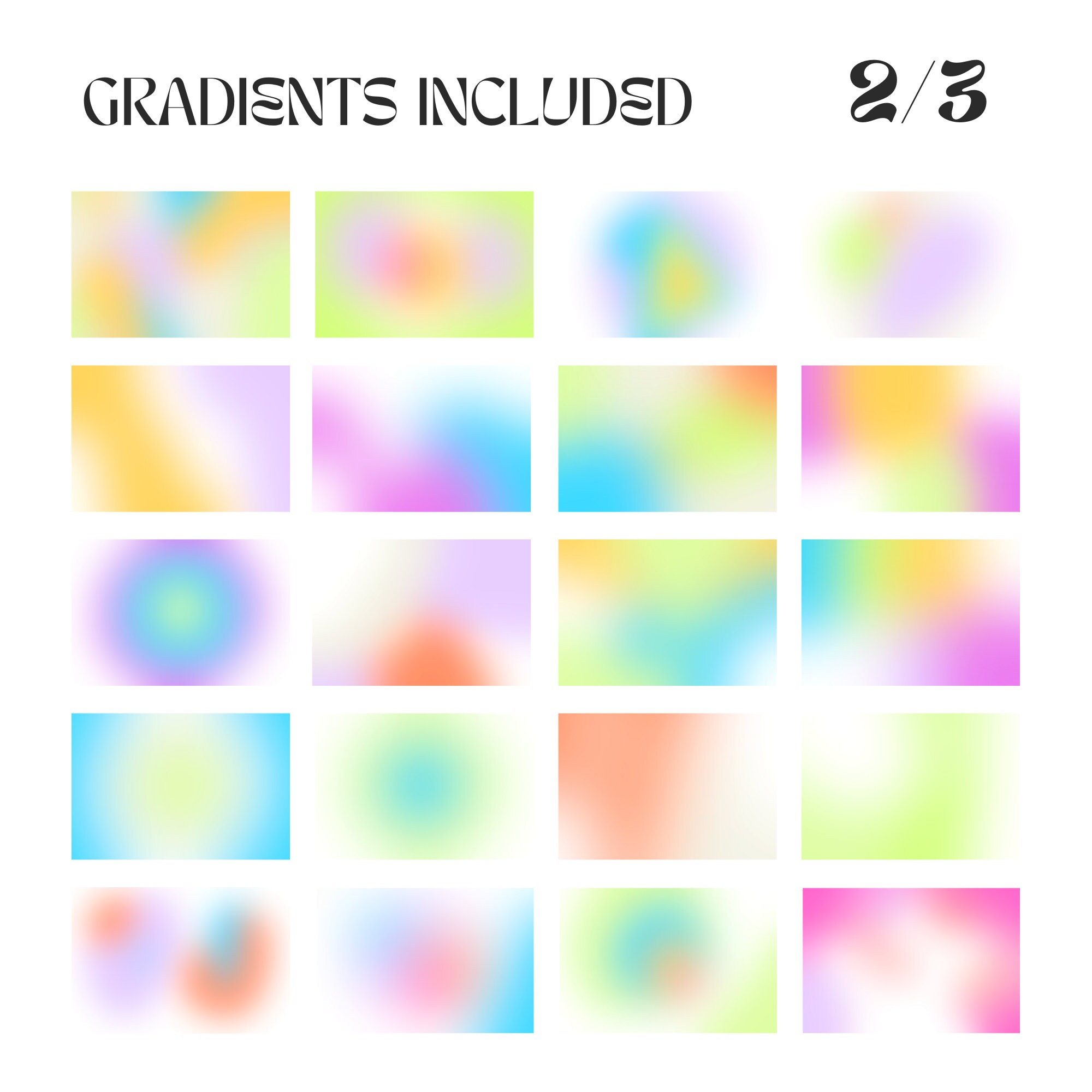 51 Pastel Bright Pink Grainy Gradient Backgrounds | 102 Total | Digital ...