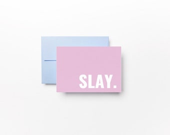 Slay Card - Etsy