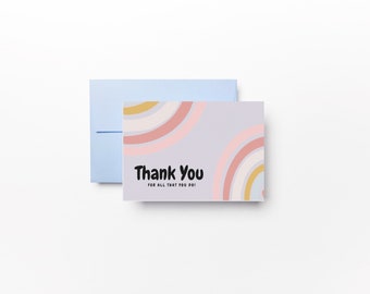 Chicago Thank You Card Chicago Skyline Chicago Stationery - Etsy