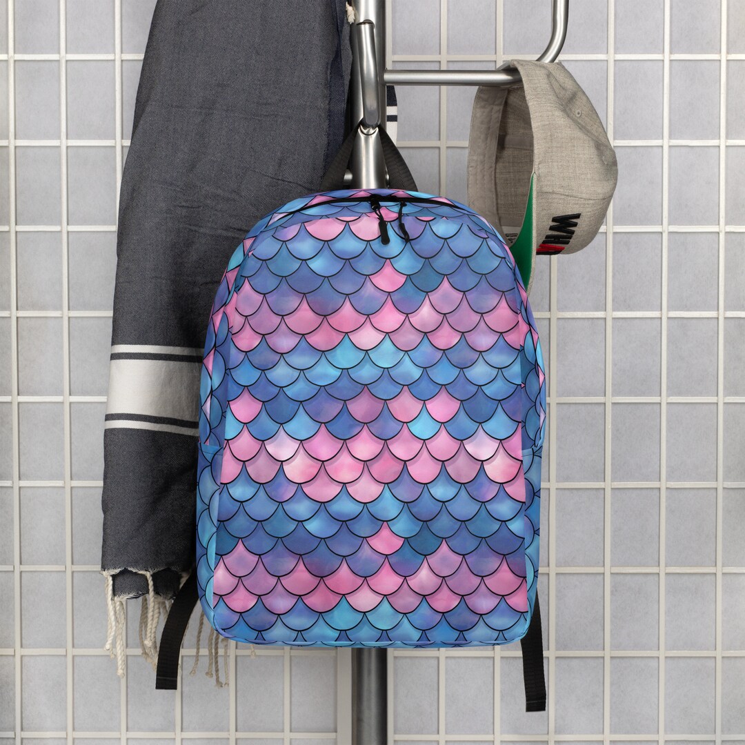 Transgender Pride Dragon Scale Minimalist Backpack LGBTQ Pride Month ...