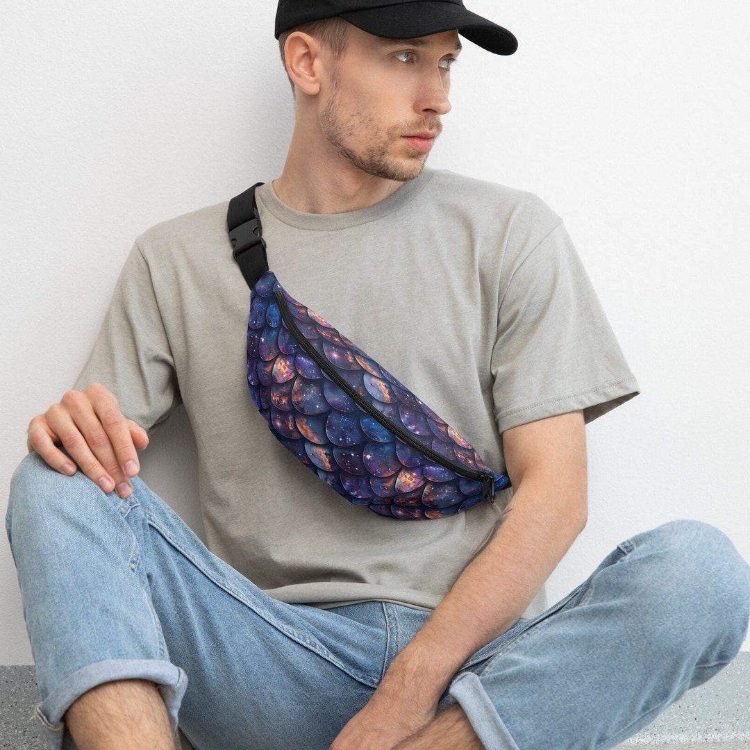 Celestial Dragon Scale Fanny Pack Fantasy Dragon Bag - Etsy