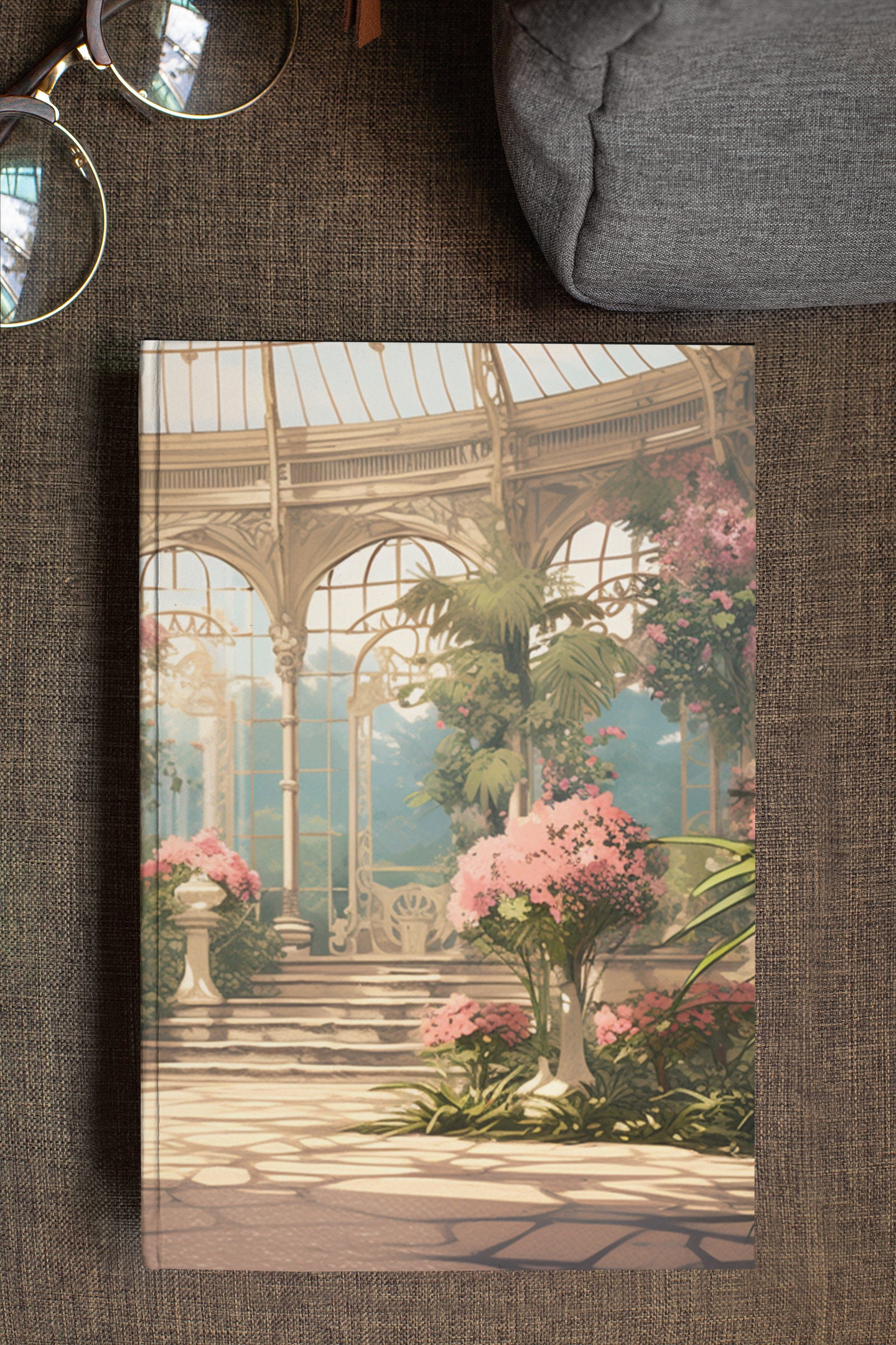 Botanical Garden Journal Vintage Flowers Fairycore Gift Hardcover ...