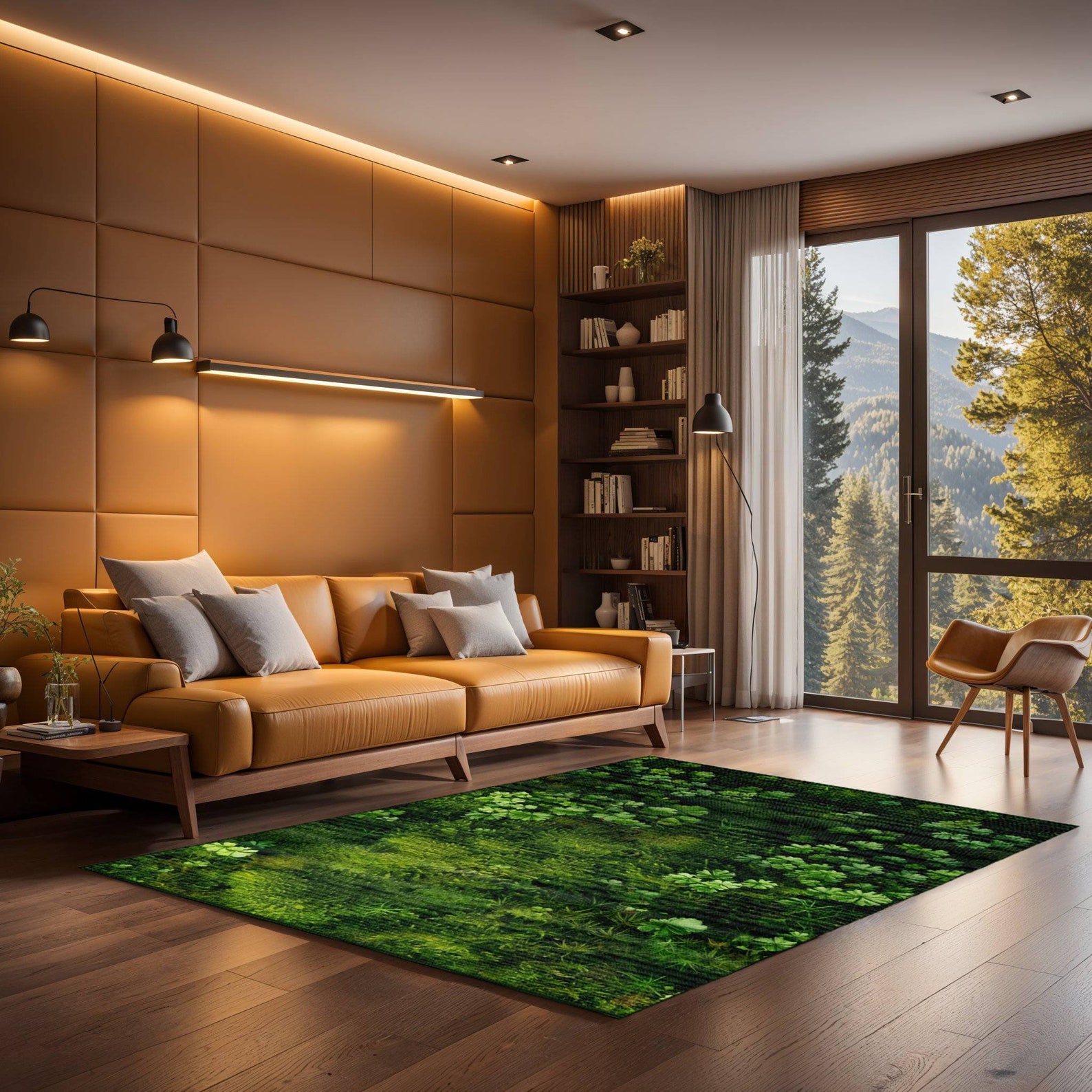 Moss Rug Fairycore Area Rug Nature Rug Large Green Area Rug - Etsy