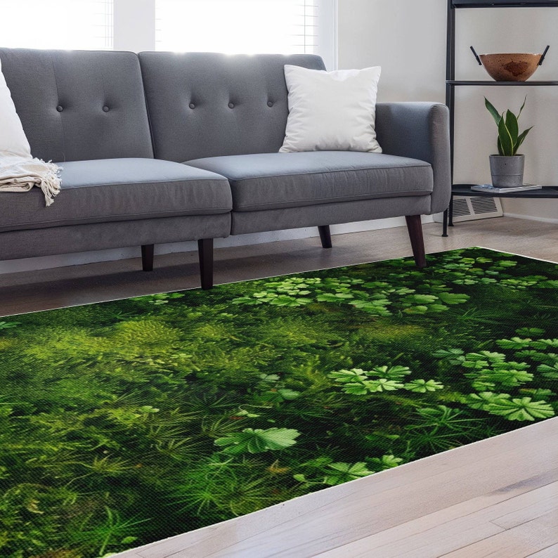 Moss Rug Fairycore Area Rug Nature Rug Large Green Area Rug - Etsy