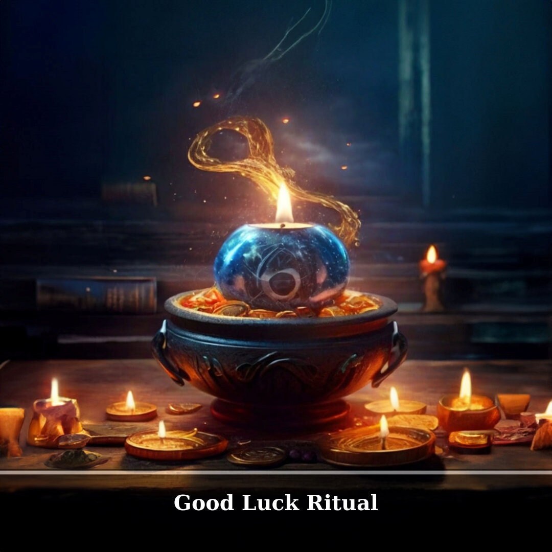 Handmade Luck Infusion Ritual for Boosting Success and Fortune Attract ...