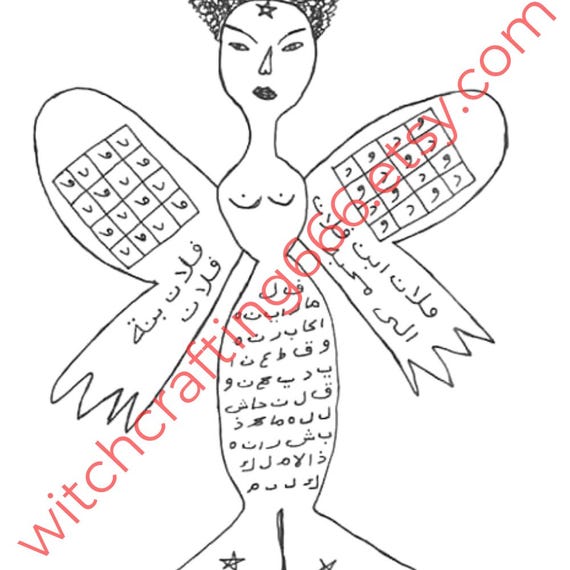 9 Talisman Drawing
