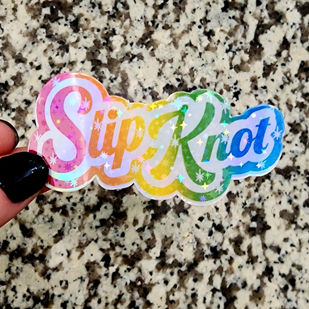 Slipknot Holographic Sticker - Etsy