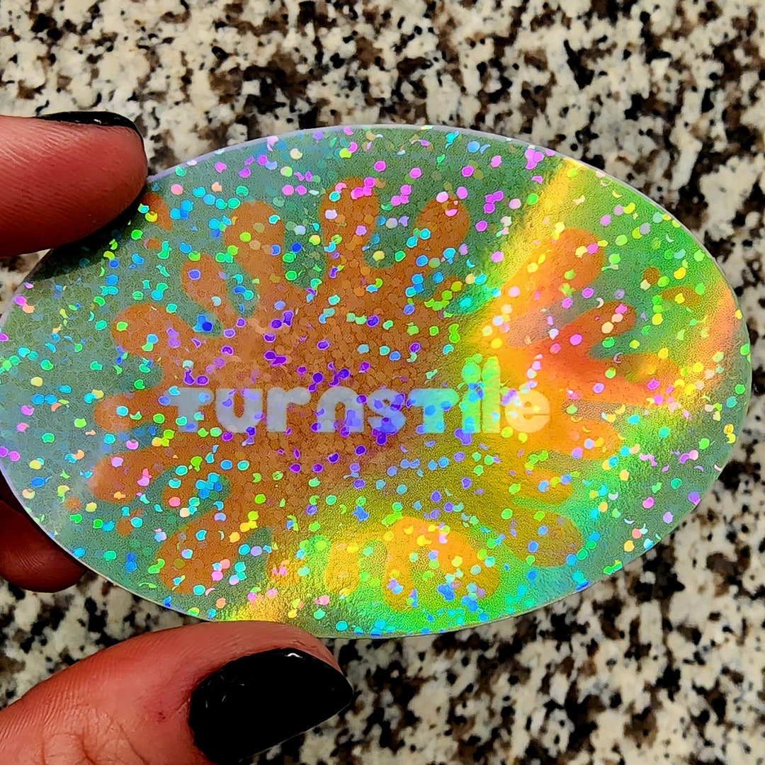 Turnstile Holographic Sticker - Etsy