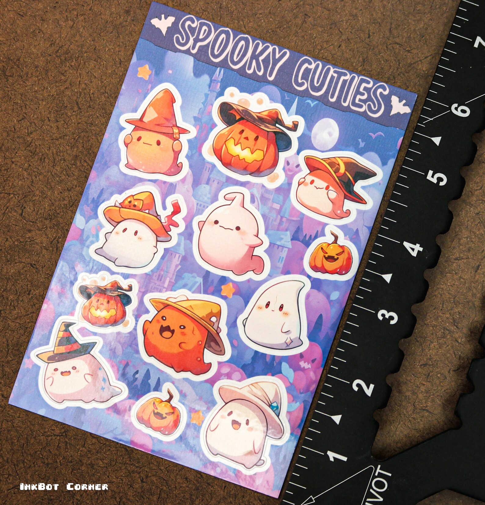 Spooky Cuties Spooky Sticker Sheet - Etsy