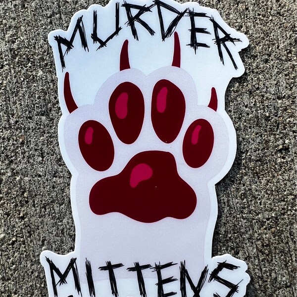 Murder Mitten - Etsy
