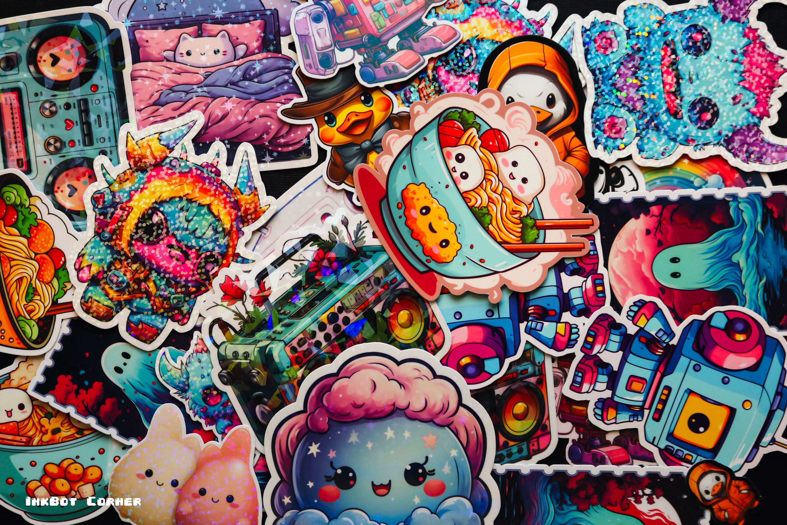 Cat Ghost Sticker Sheet Casper Kitty Sticker Sheet Ghost Cat - Etsy