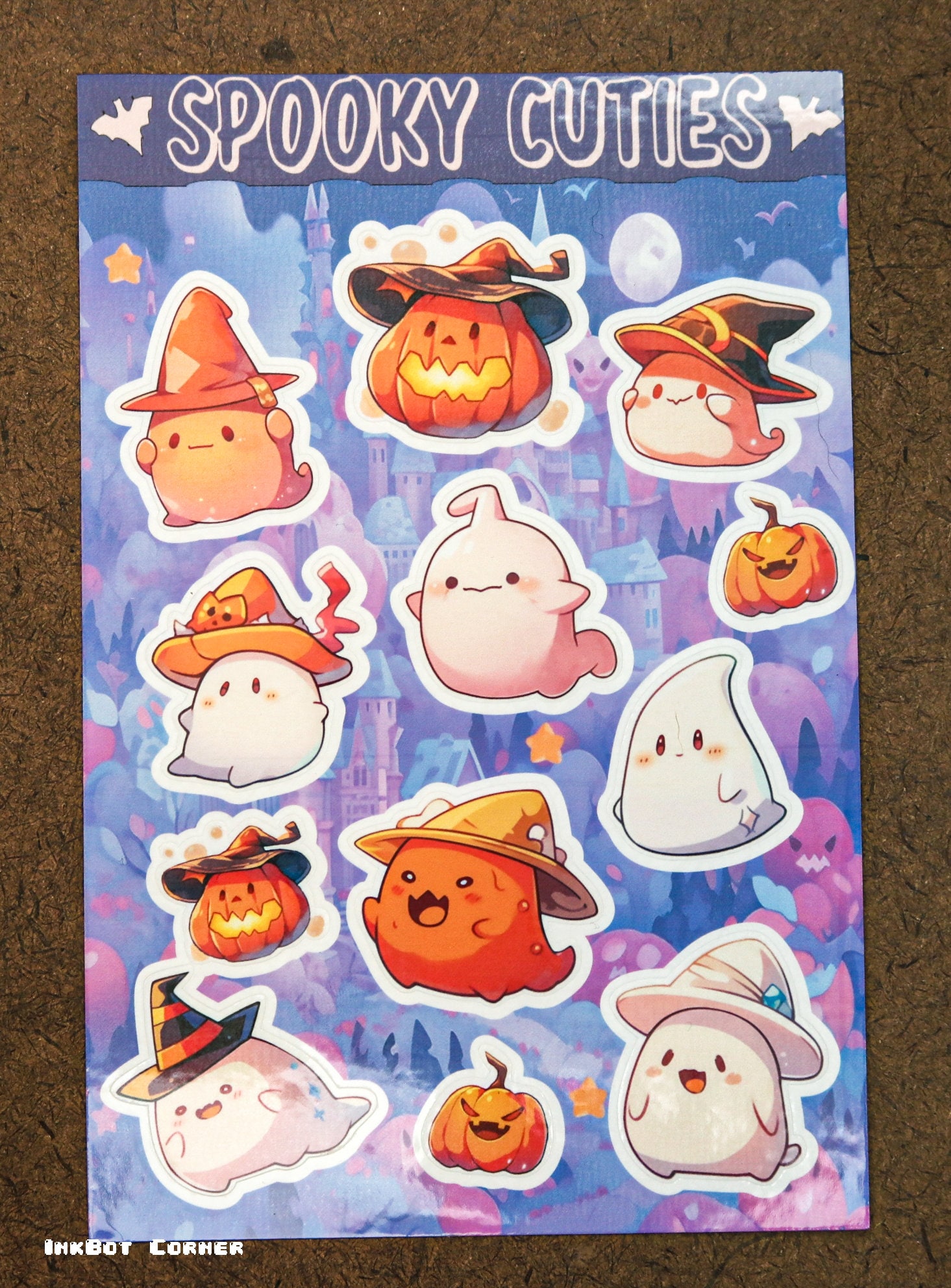 Spooky Cuties Spooky Sticker Sheet - Etsy