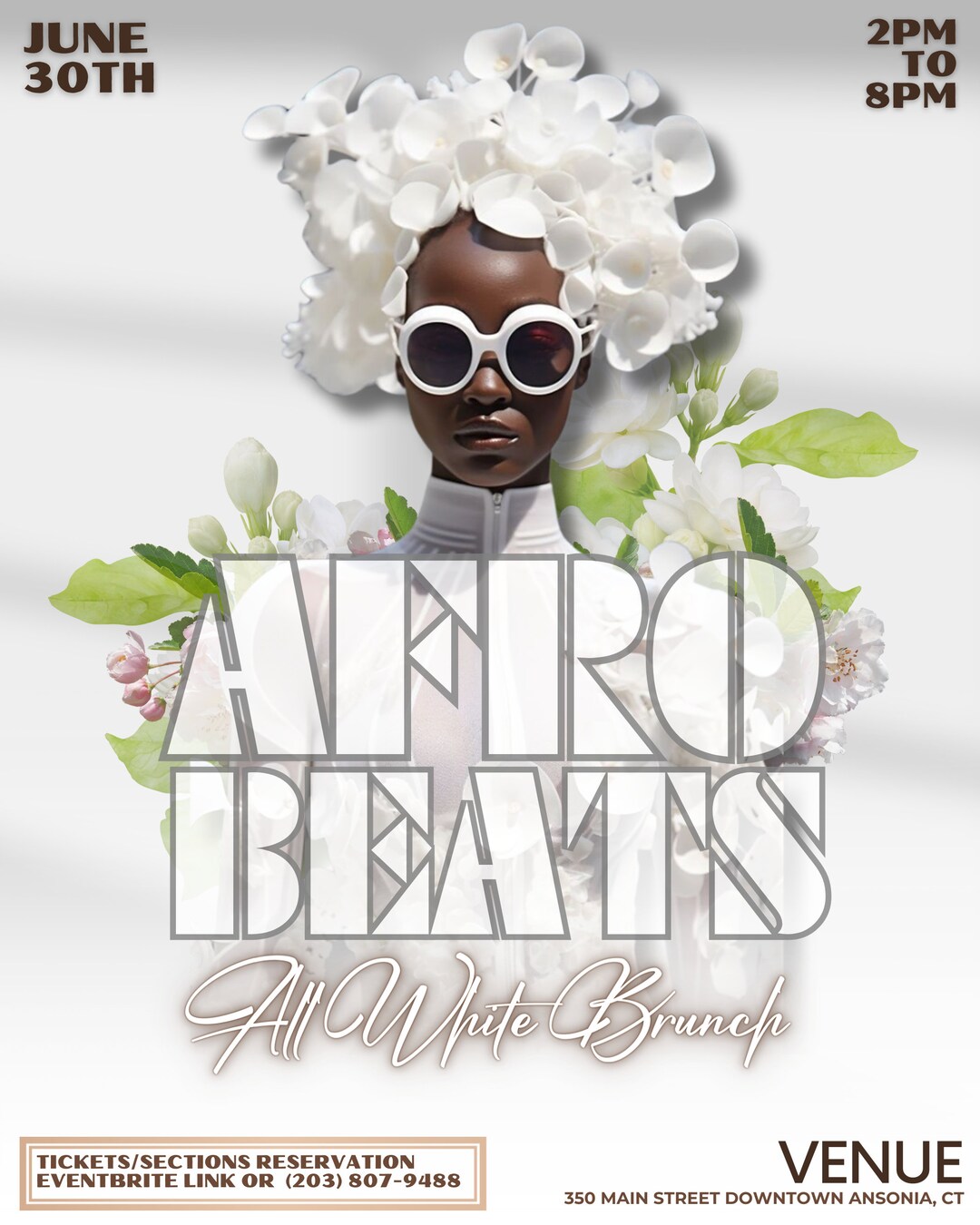 Editable Motion/animated Afro Beats Club Flyer Canva Template - Etsy