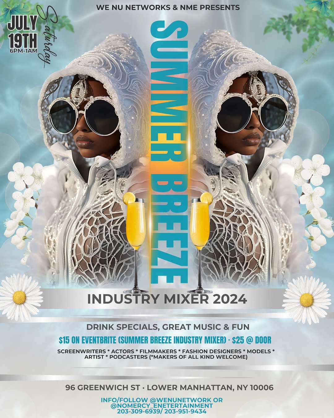 Editable Canva Motion Animated Club Flyer Mixer Networking Template - Etsy
