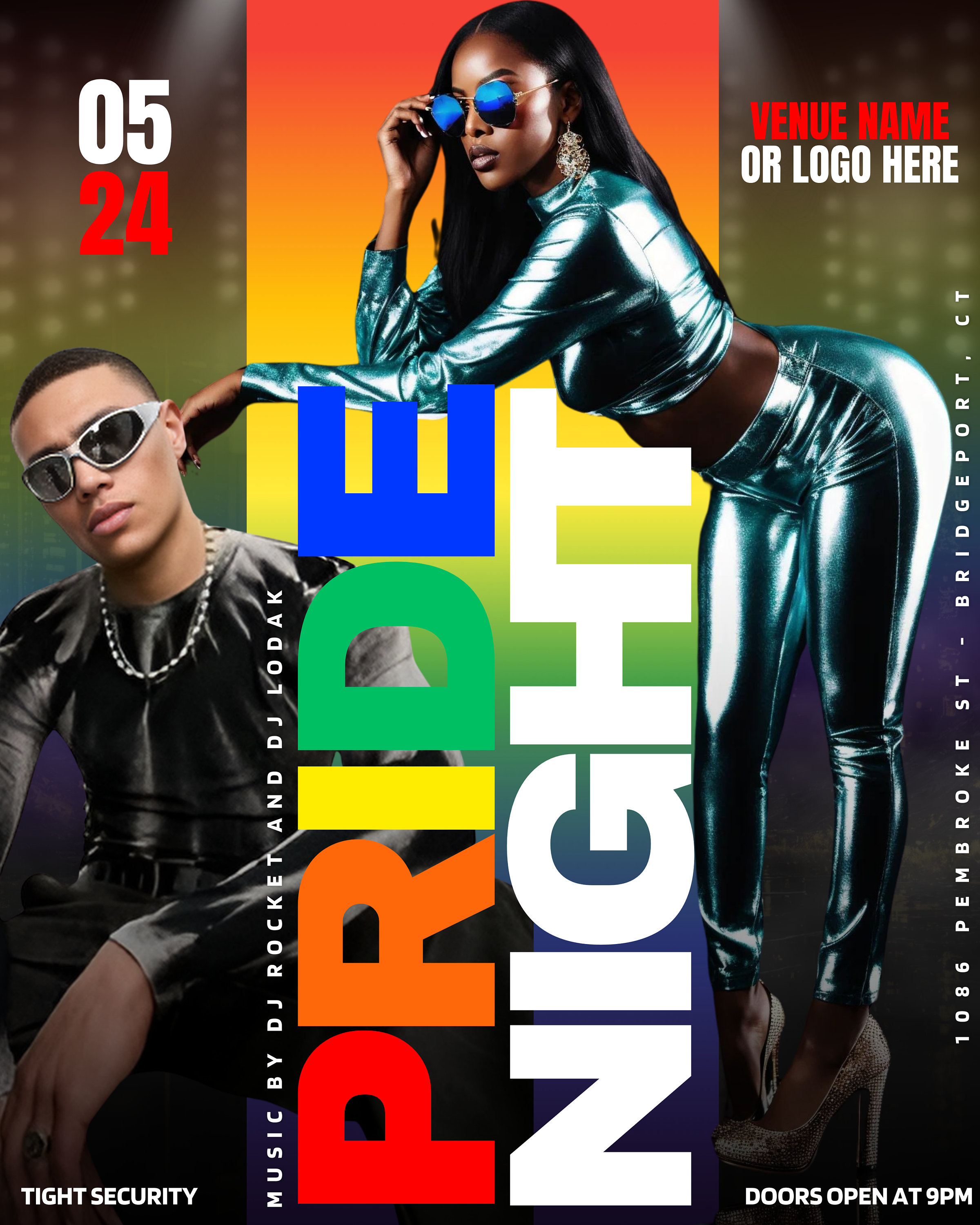 Editable Motion/animated PRIDE LGBTQ LGBT Club Flyer Canva Template - Etsy